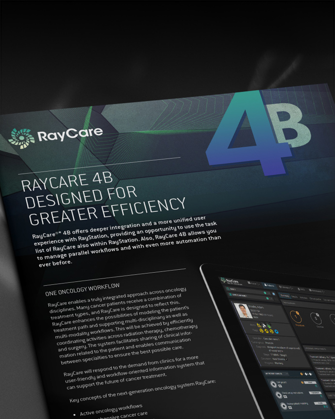 新一代肿瘤信息系统– RayCare | RaySearch Laboratories China